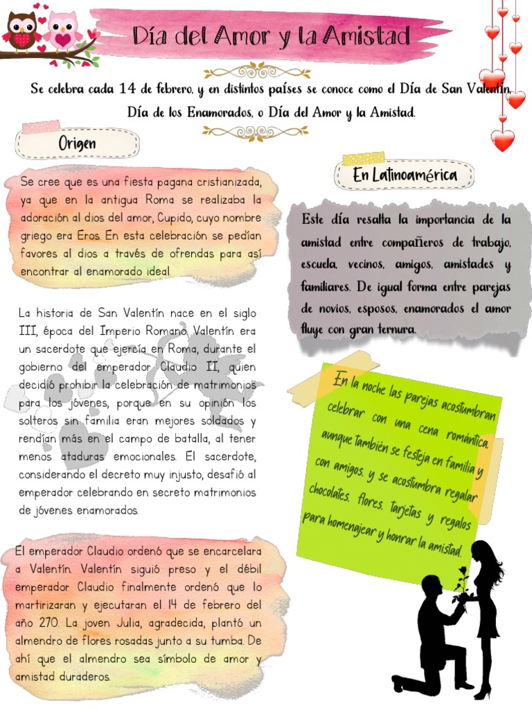 Día Del Amor y Amistad | PDF