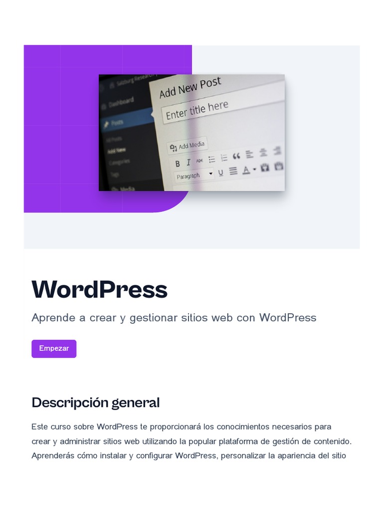Curso Completo de WordPress | PDF