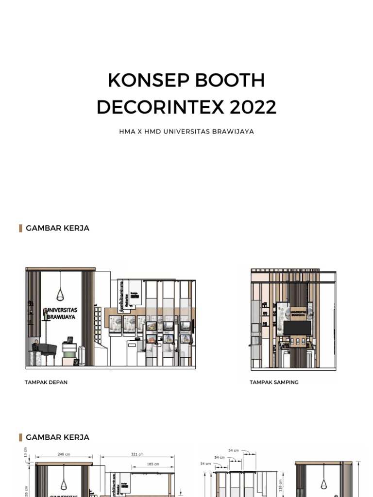 Konsep Booth Decorintex 2022 | PDF