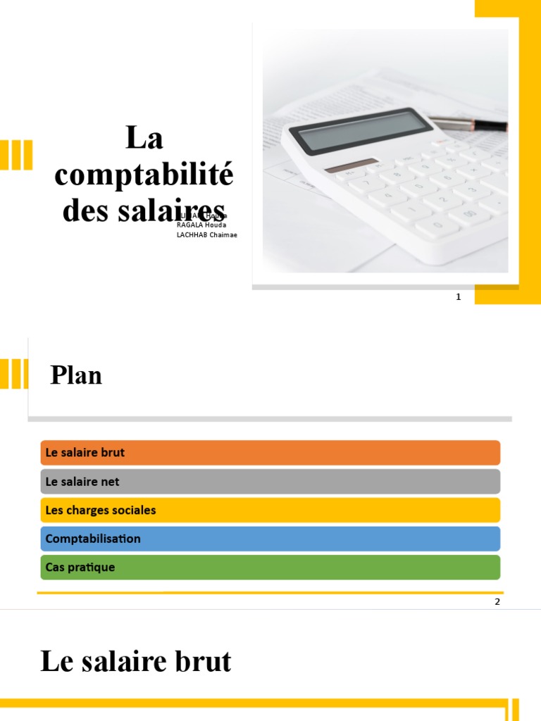 La Comptabilité Des Salaires | PDF | Salaires | Retraite