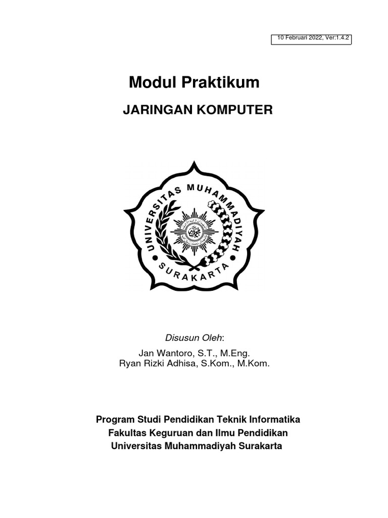 Jarkom-Versi-4 Hyb 1.4.2 | PDF