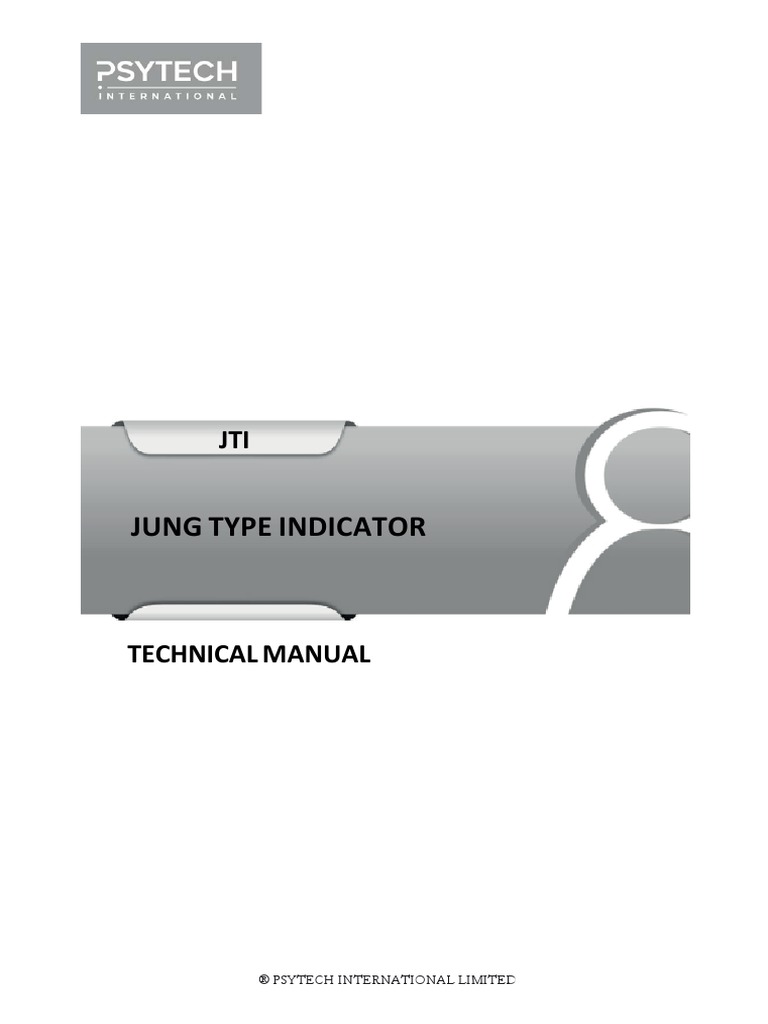 Jung Type Indicator | PDF | Validity (Statistics) | Psychometrics