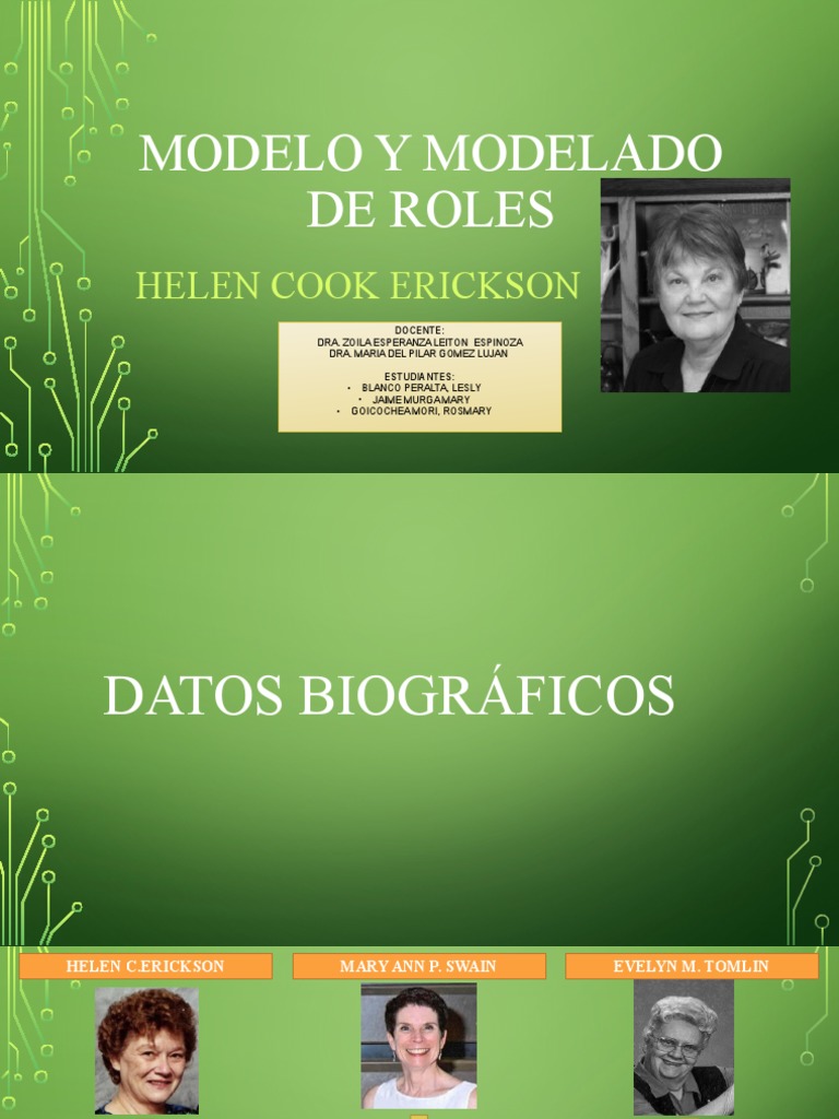 Helen Erickson | PDF | Teoría | Enfermería