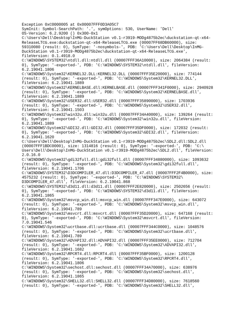Crash | PDF | Microsoft Windows | Computer Architecture