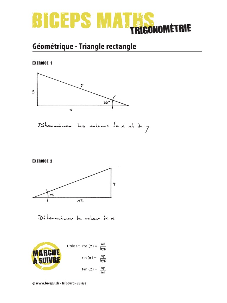 Triangle Rectangle Pdf