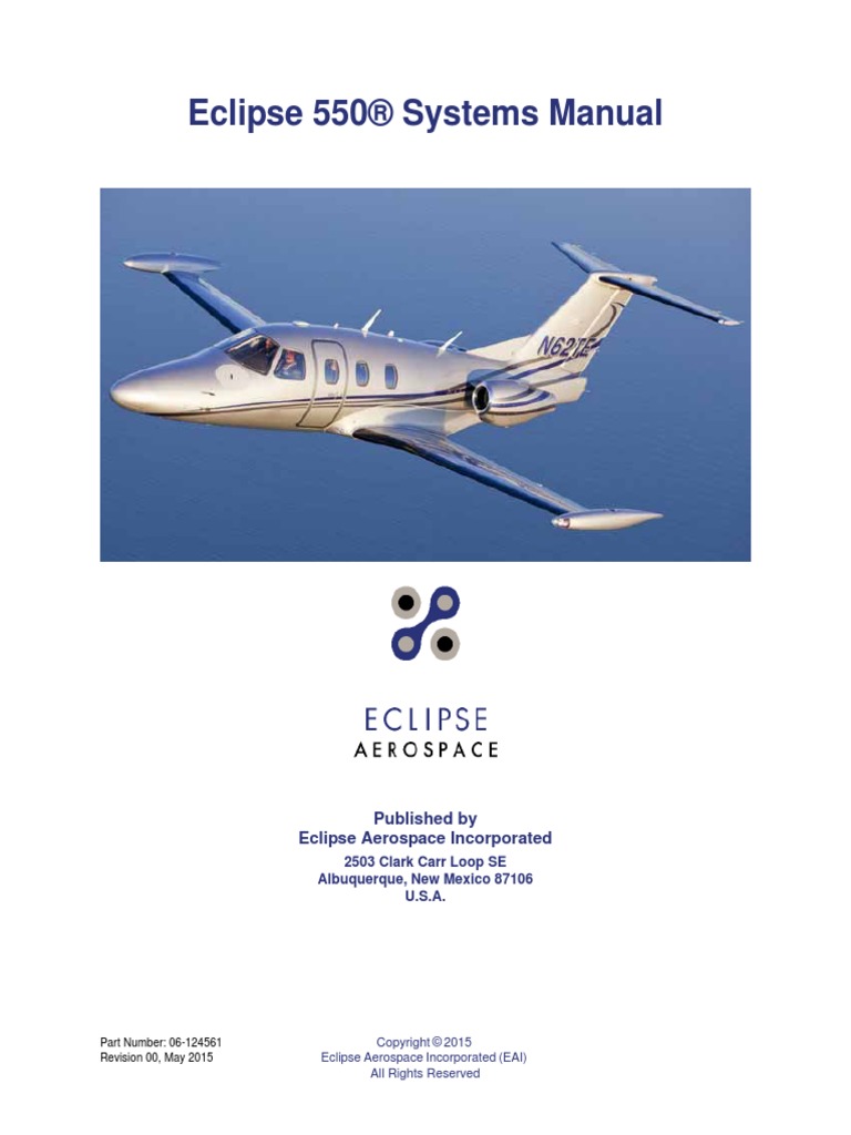 Eclipse 550 Aircraft Systems Manual PDF | PDF | Avionics | Manufactured Goods