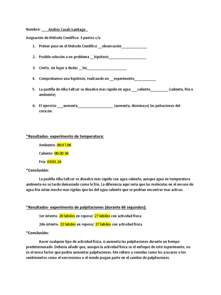 Asig. 2 - Método Científico | PDF