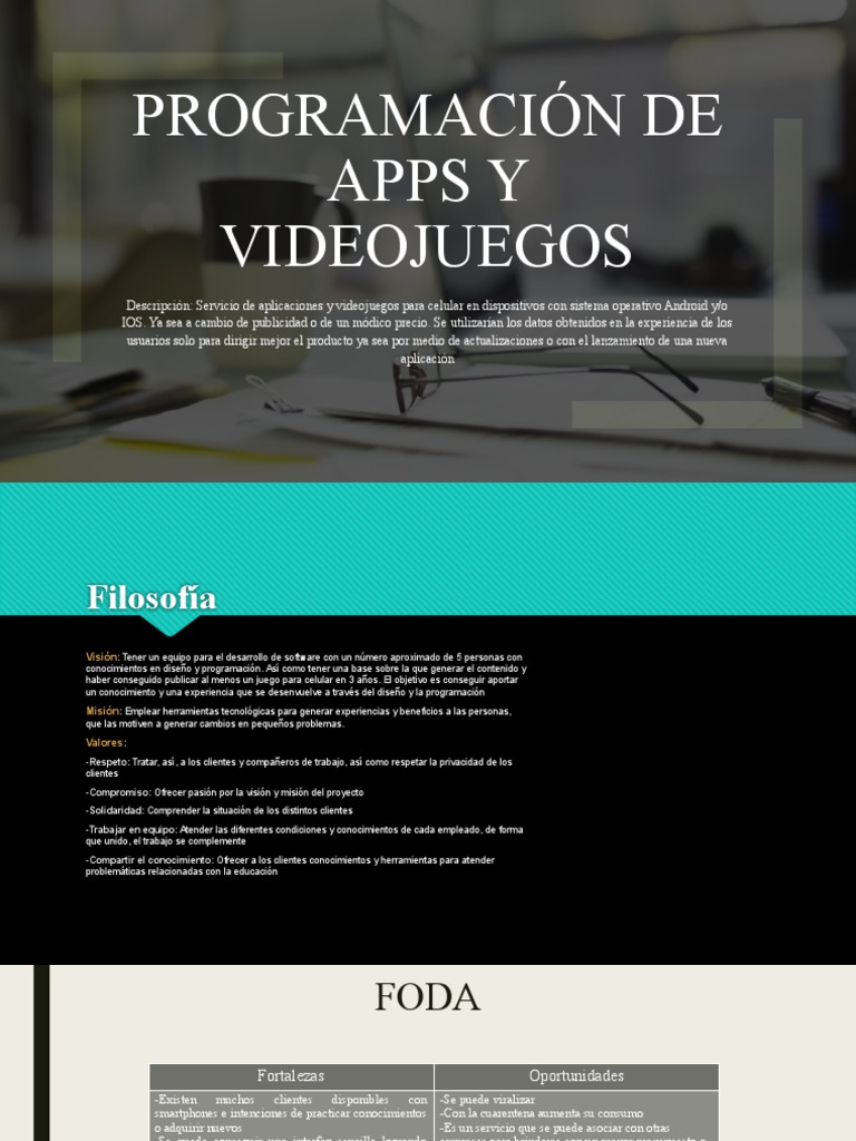Programación de Apps y Videojuegos | PDF | Software de la aplicacion ...