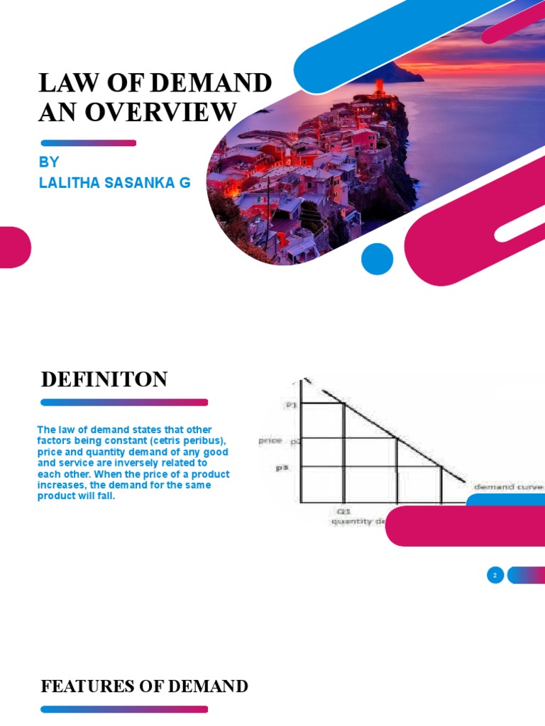 Law of Demand | PDF | Finance & Money Management