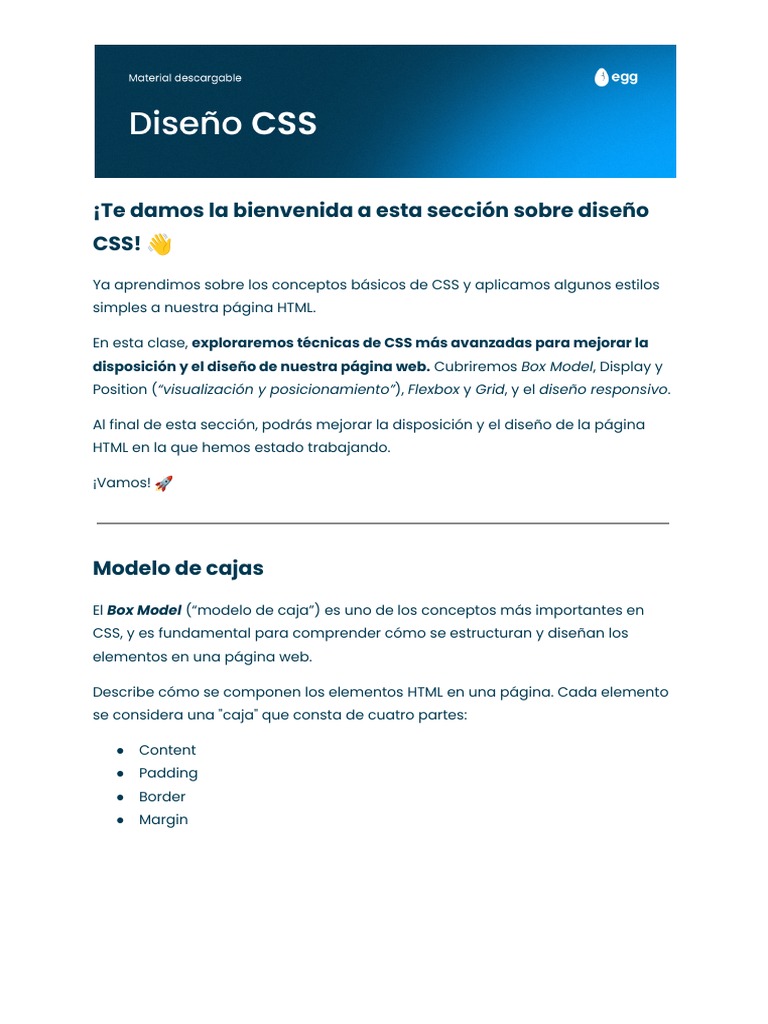 Diseño CSS | PDF | Diseño web adaptable | Ingeniería Informática