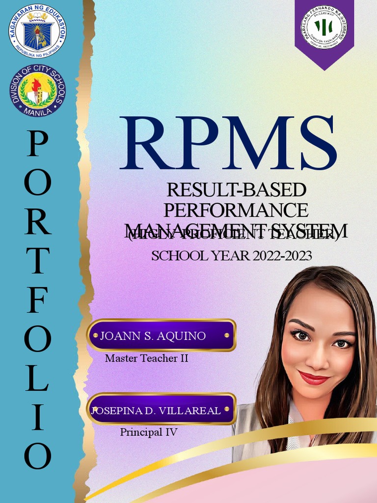 RPMS 2022-2023 for Proficient Teachers | PDF | Mentorship | Learning