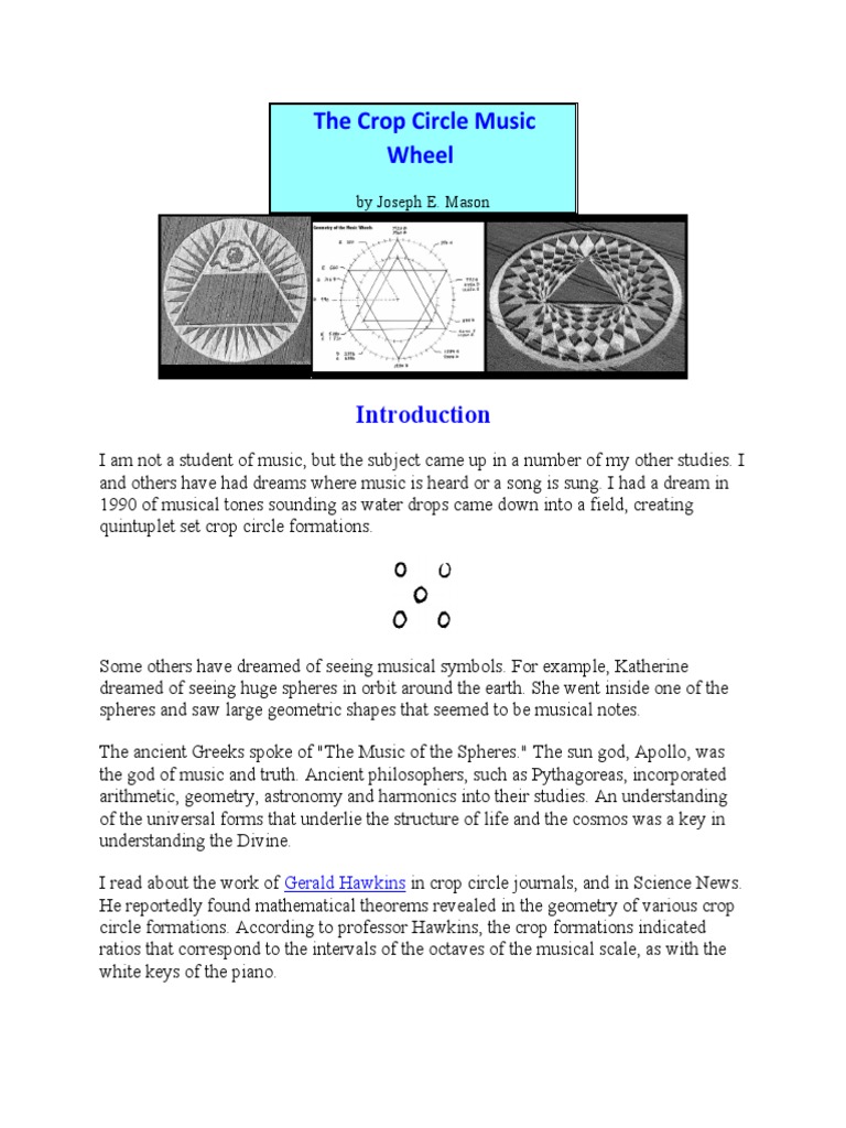 Crop Circle | PDF | Odds | Circle
