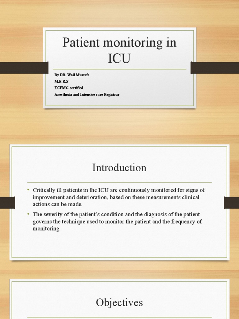 Patient Monitoring | PDF | Blood Pressure | Monitoring (Medicine)