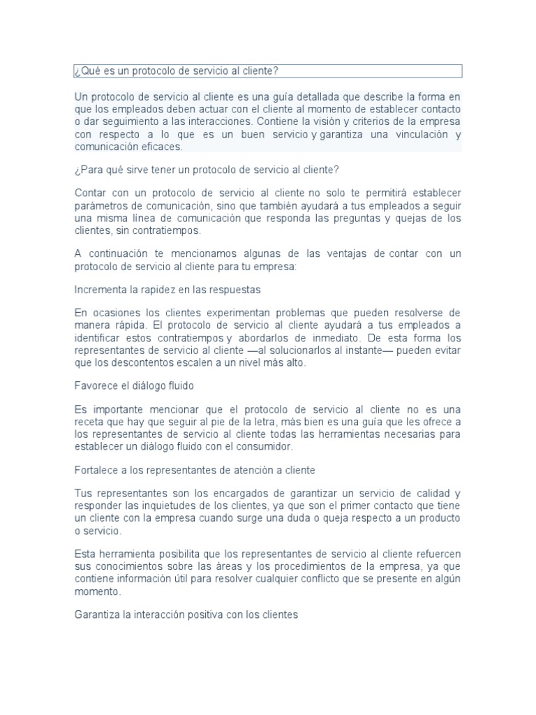 Atención Al Cliente Parte 7 | PDF | Servicio al Cliente | Calidad (comercial)