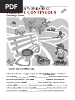 Scene Description Worksheets | PDF