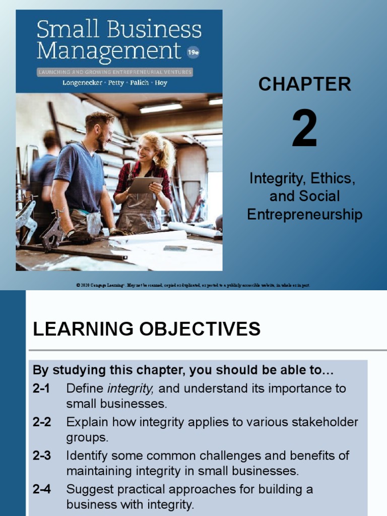 Longenecker19e PPT Ch02 Final | PDF | Intellectual Property | Leadership