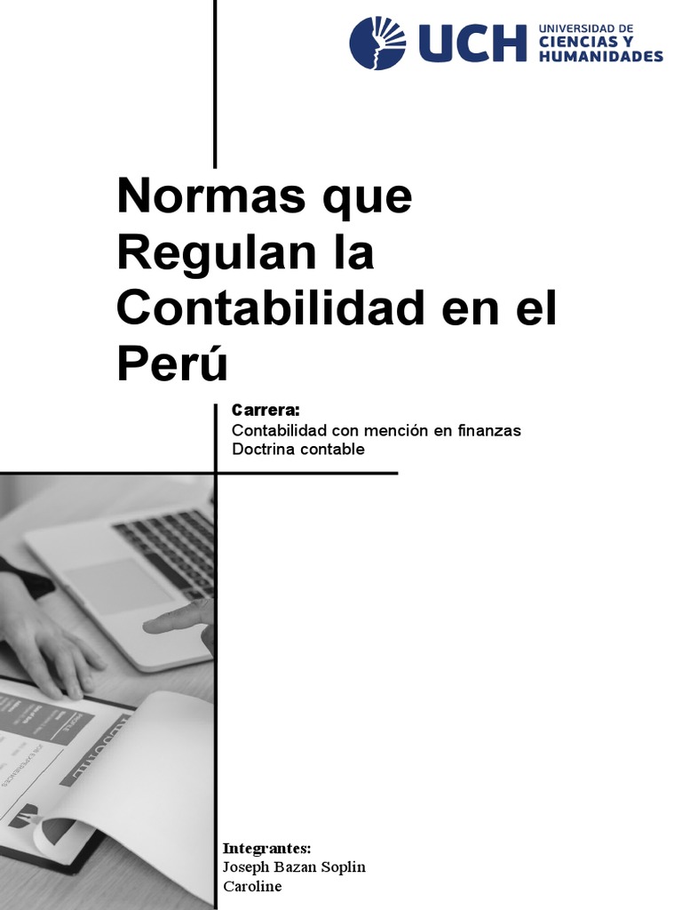Monografia de Las Normas Contables | PDF