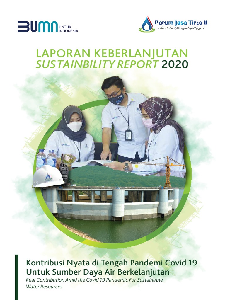 Kontribusi Perum Jasa Tirta II 2020 | PDF