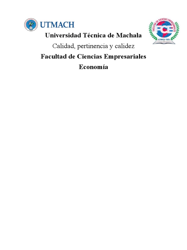 Universidad Técnica de Machala | PDF