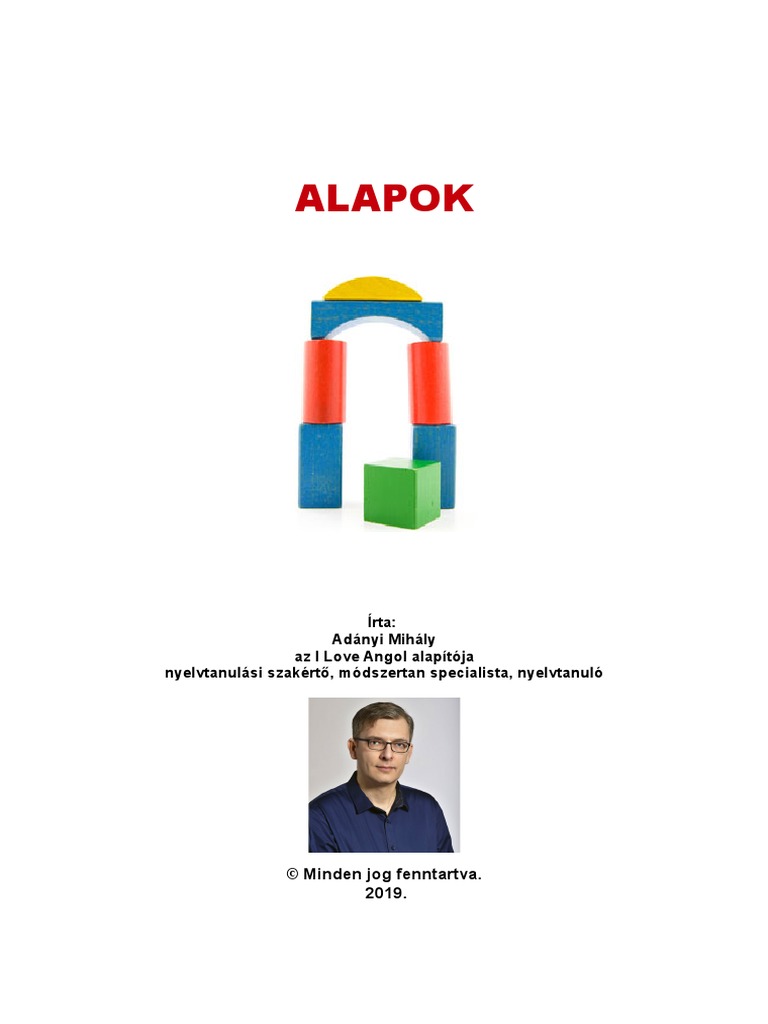 Alapok - Angol | PDF