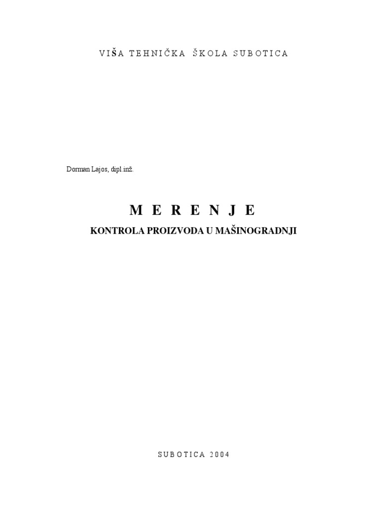 Merenje SR | PDF