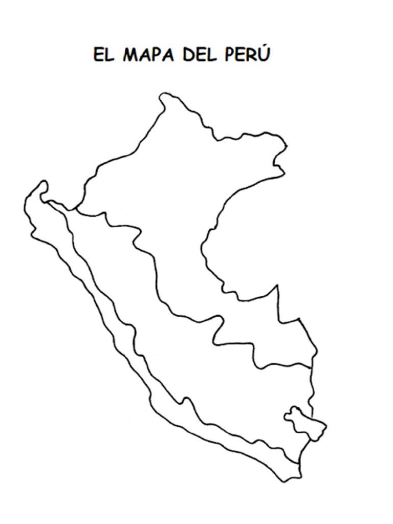 Mapa Del Perú | PDF