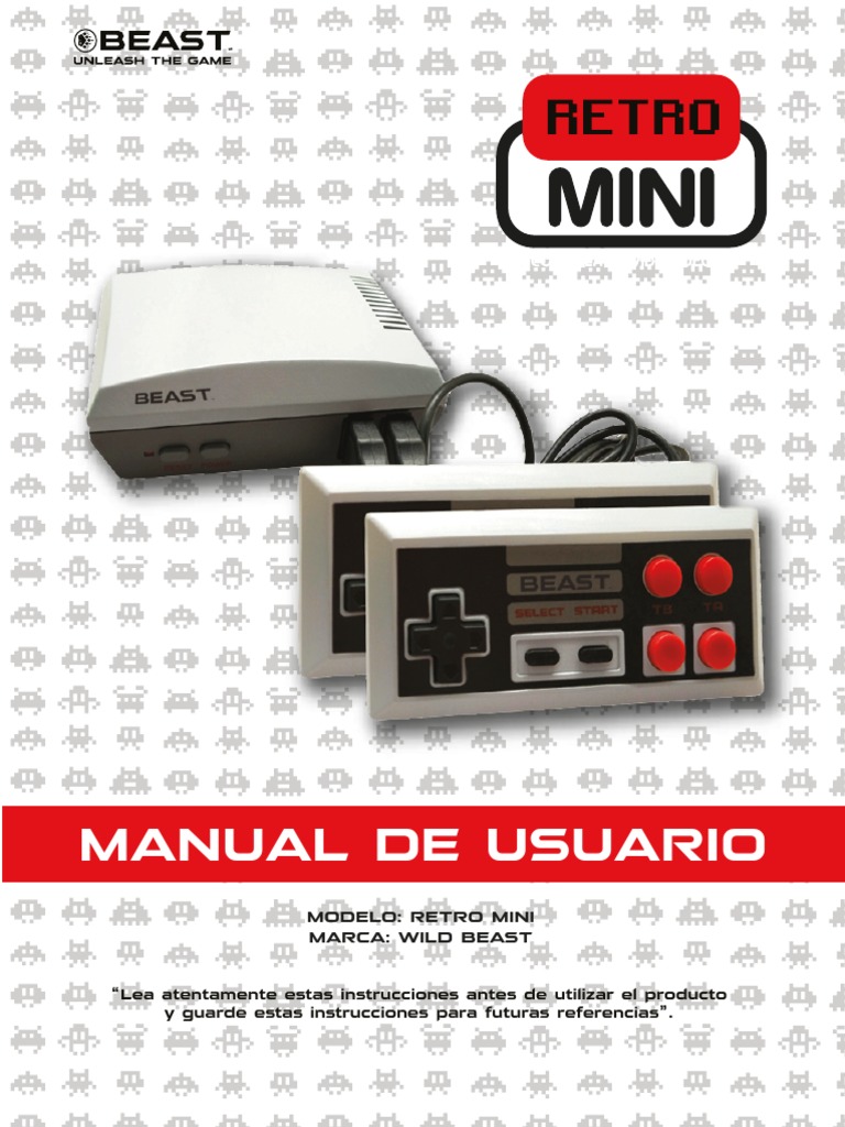 Retro Mini Consola - Manual - Web | PDF