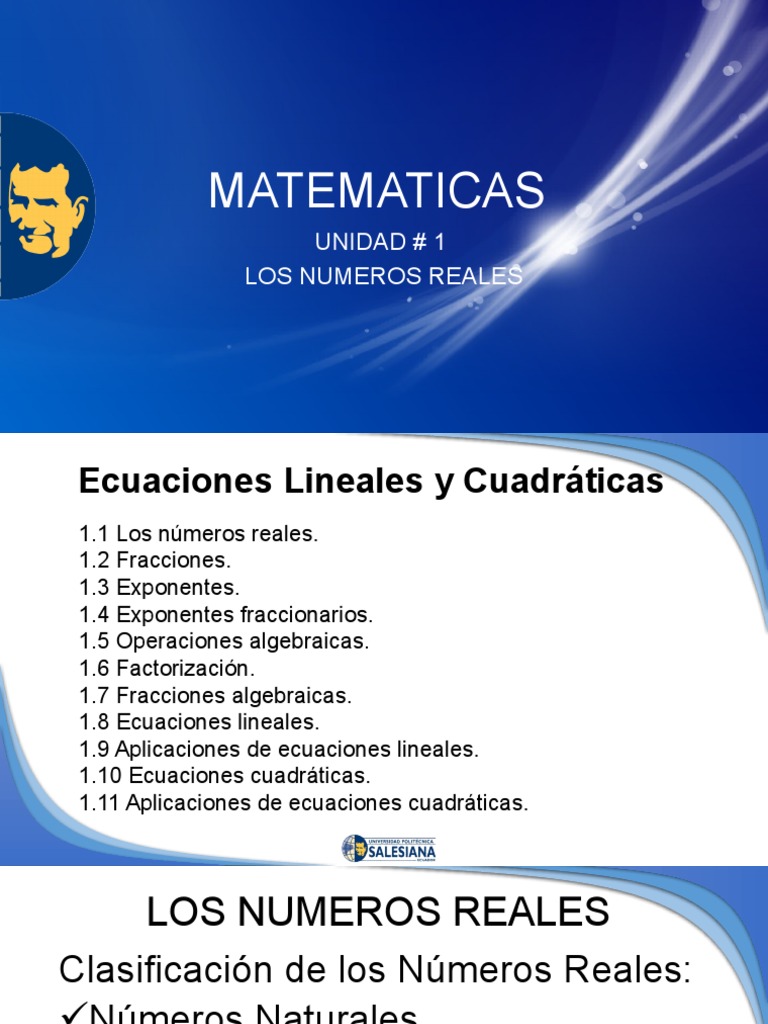 Ecuaciones Lineales y Cuadráticas | PDF | Factorización | Números