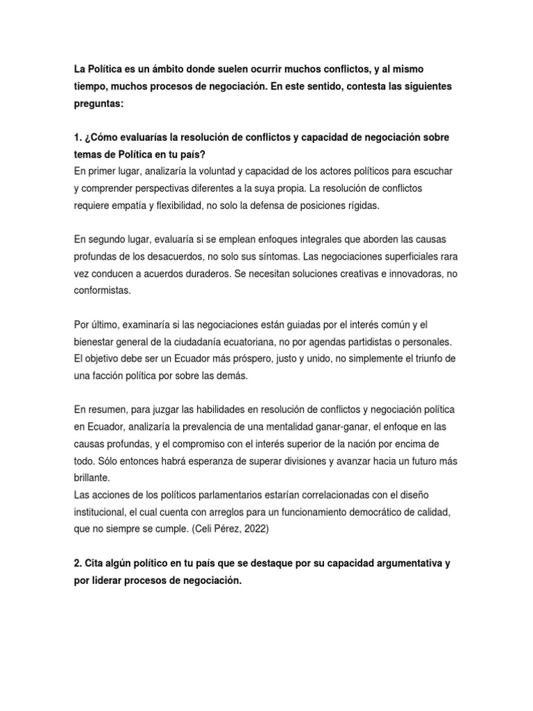 DD040 - FORO DE TRABAJO Técnicas de Resolución de Conflictos y ...