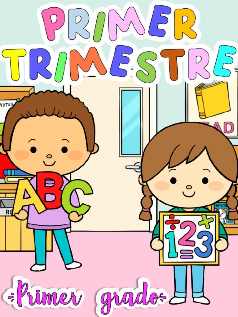 Portadas a Color para Primer Trimestre | PDF | Artes del Lenguaje y ...