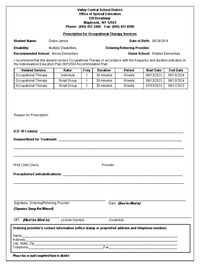 Multi Part 1 of 1 | PDF | Individualized Education Program | Special Education