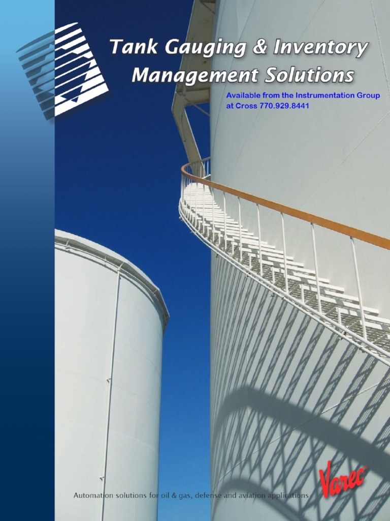 Tank Gauging & Inventory Management Solutions - PDF Free Download | PDF