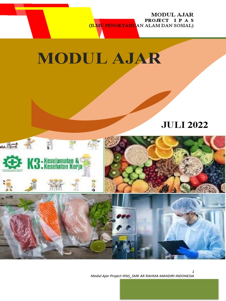Rev3 Modul Ajar Project Ipas Kelas X | PDF | Karier & Perkembangan | Seni
