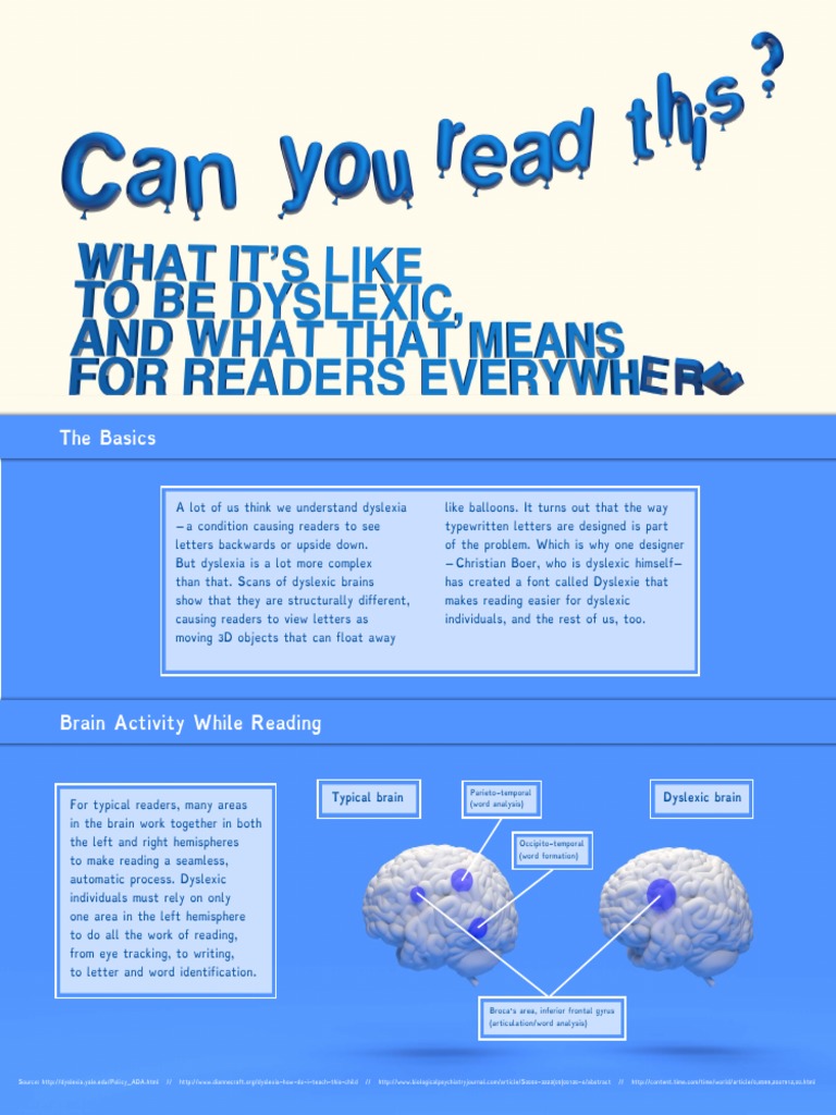 Infographic Book Dyslexie Font 1.5 | PDF