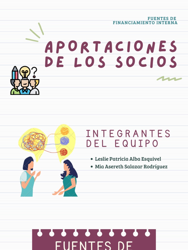 Aportaciones de Los Socios | PDF | Marketing | Economias