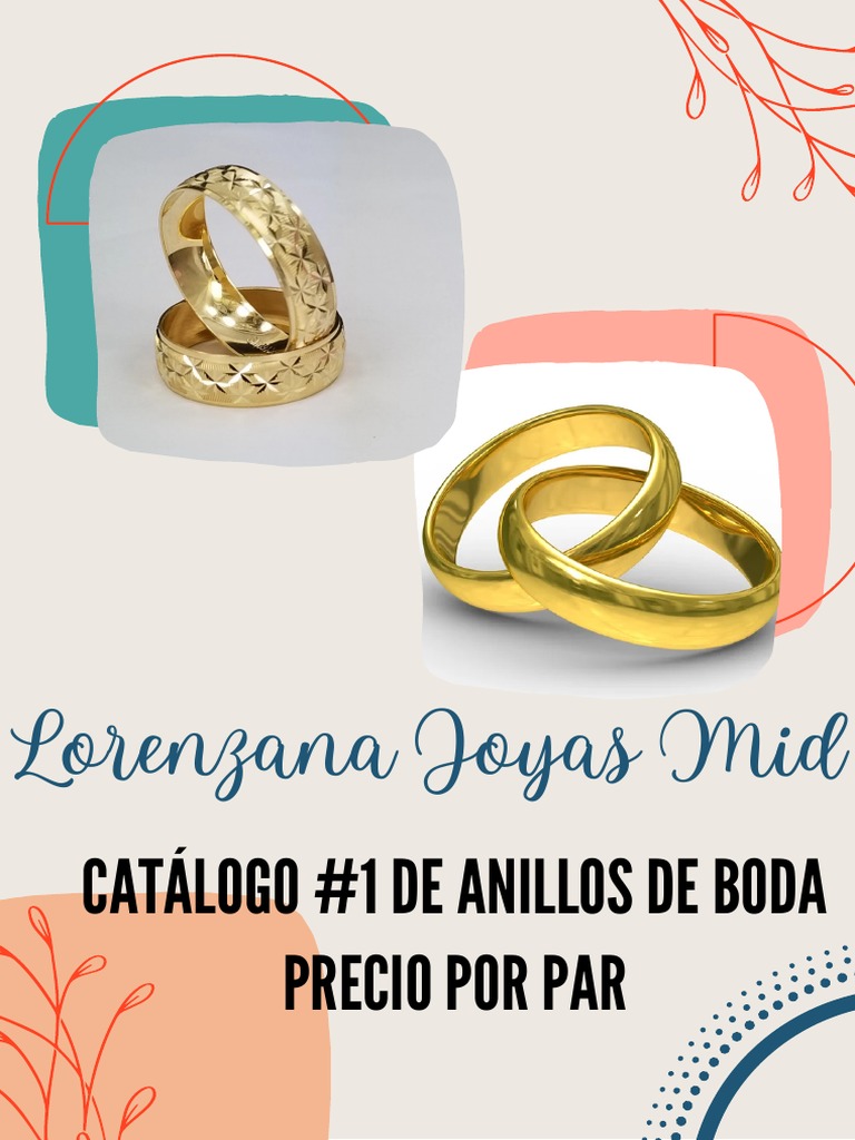 Catálogo 1 de Anillos de Boda de 10k | PDF