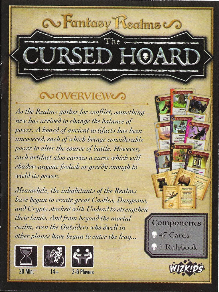 Fantasy Realms - CH - Rulebook | PDF