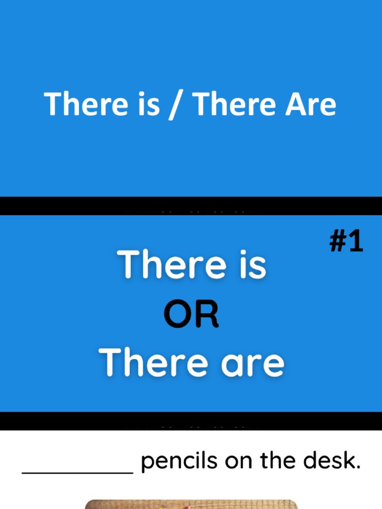 There is There Are PPT | PDF