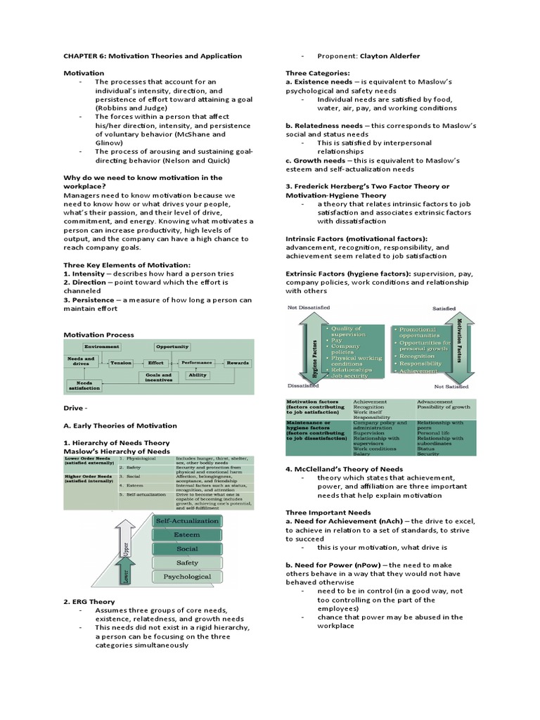 Chapter 6 Bme | PDF | Motivational | Motivation