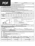 Crane Lift Calculator Spreadsheet | PDF | Crane (Machine) | Spreadsheet