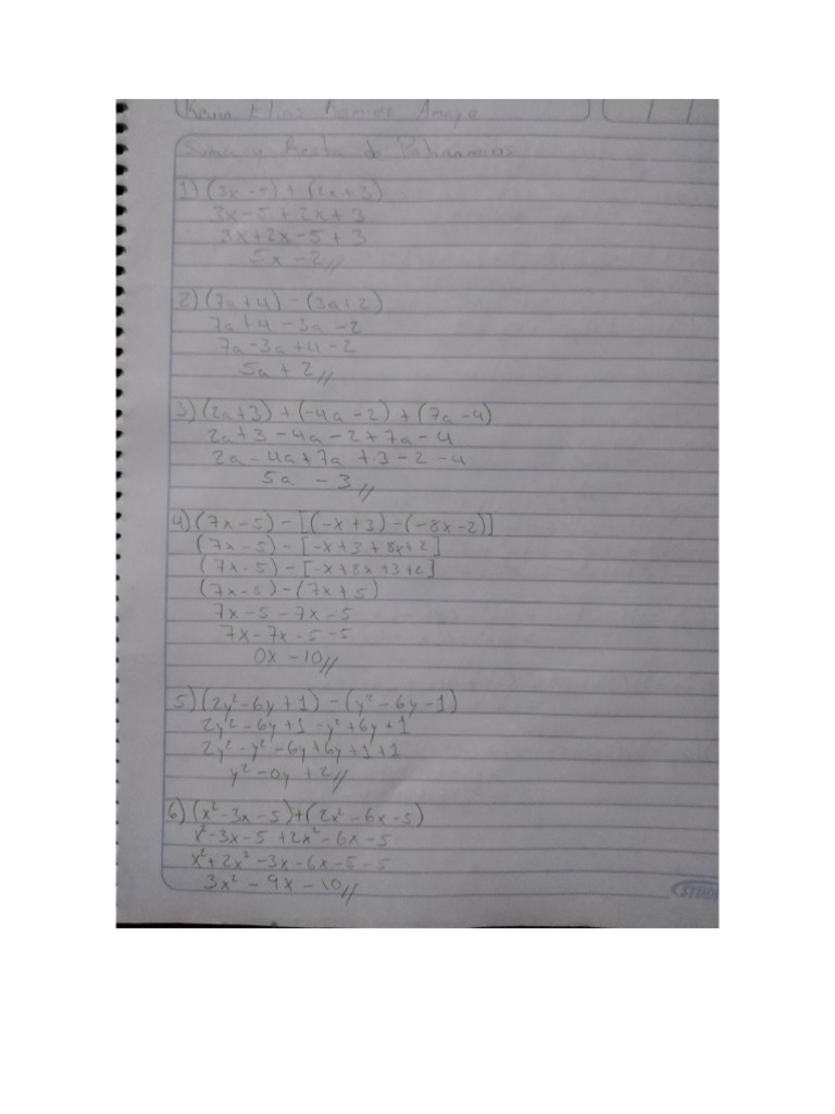 Tarea de Metodos #3 | PDF