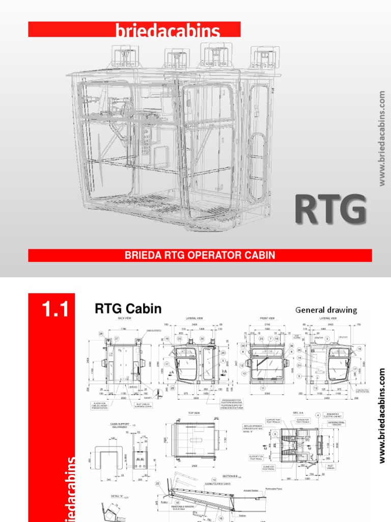 Brieda RTG Operator Cabin Overview | PDF | Technology & Engineering