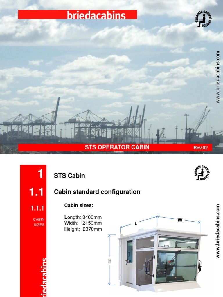 STS OPERATOR CABIN - Book - Rev - 02 - A4 | PDF | Door | Window