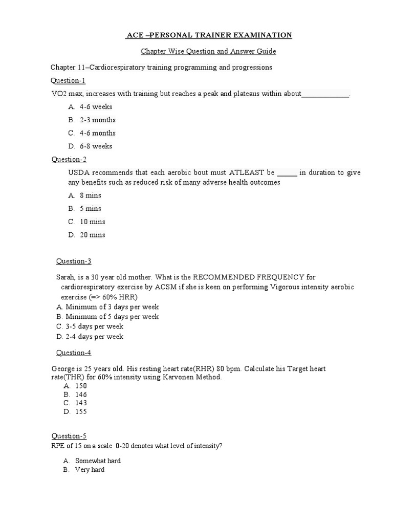 ACE-Chapter 11 Question Bank | PDF