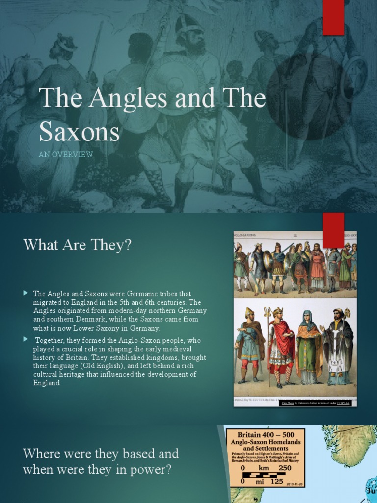 The Angles and The Saxons | PDF