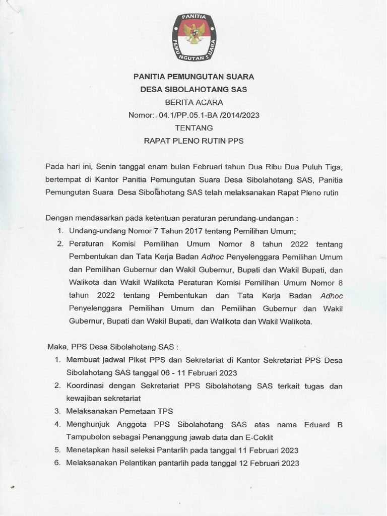 LK PPS Feb Contoh | PDF