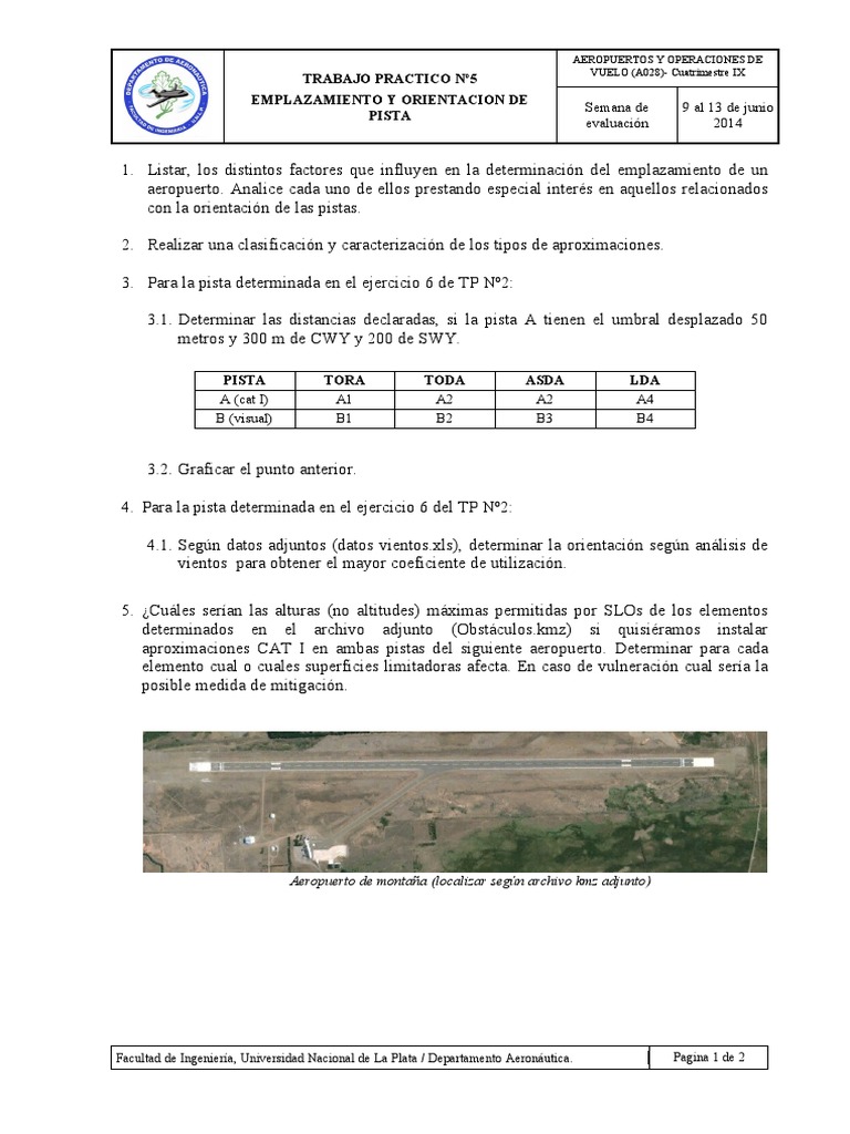 TP5 - 2014 - Orientacion y SLO | PDF | Aviación