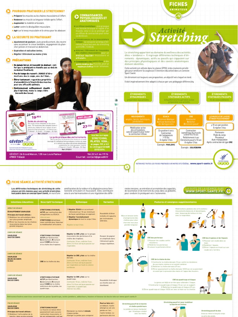 Programme de Stretching Complet | PDF | Appareil locomoteur
