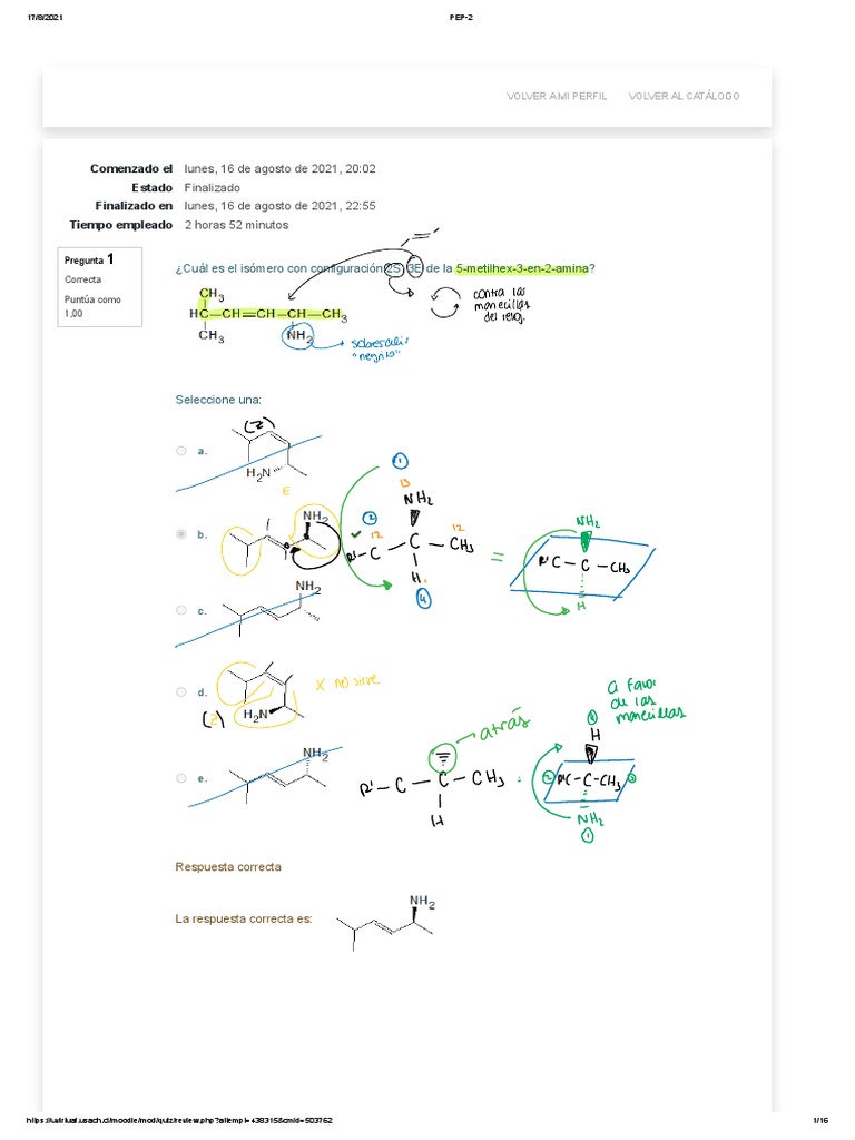 PEP-2 Química - PDF CORREGIDA | PDF