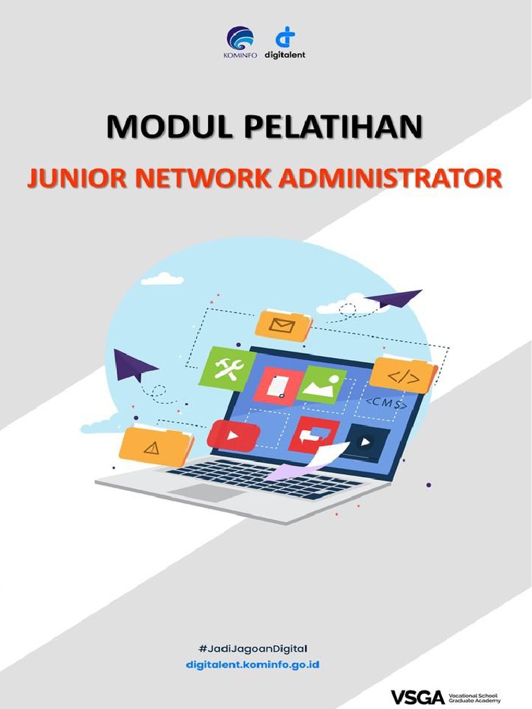 11 Modul Pelatihan Daring Junior Network Administrator Program VSGA DTS ...